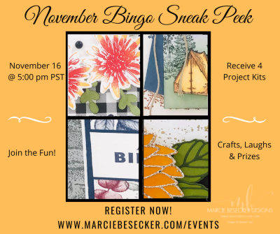 November Bingo Projects - Marcie Besecker Designs